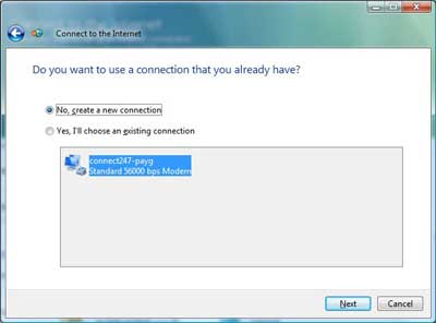 Cymru 1 :: Support : Connect 247 Dial-Up : Connection Problems